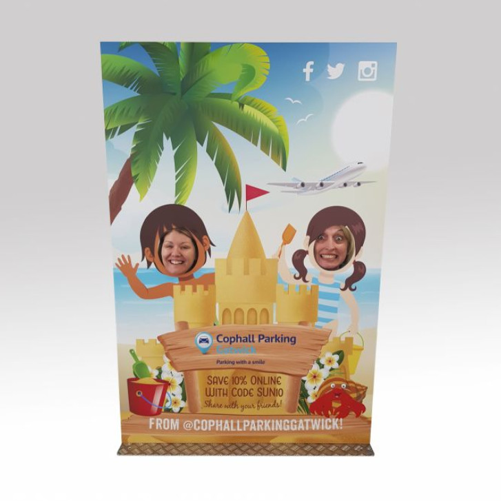 Fun bespoke photo opportunity boards - Splash Display