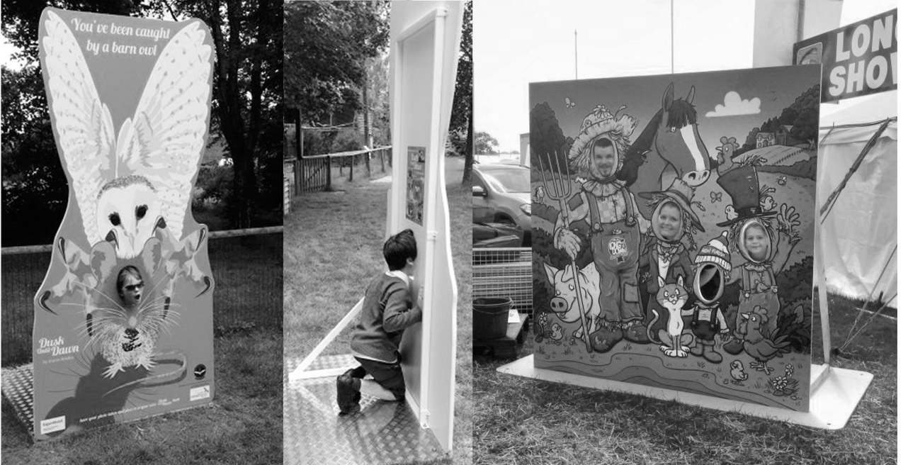 Fun bespoke photo opportunity boards - Splash Display